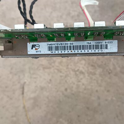 议价富士模块 7MBR75VB120-50 75A 1200V可维修