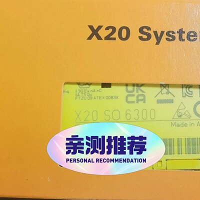 议价X20SO6300 X20BR9300 模块PLC可维修