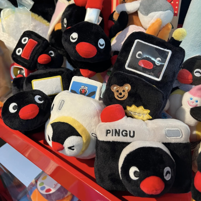 x11正版授权Pingu的机智生活系列毛绒盲盒可爱企鹅公仔礼物