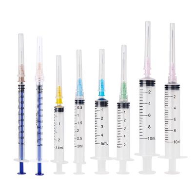 医用一次性螺口注射器5/10毫升
