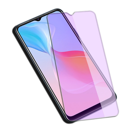 适用vivo Y21海外版钢化膜Y21s全屏y21t覆盖2021版防爆y21e玻璃膜VIVO Y21a手机高清抗指纹防蓝光保护贴膜