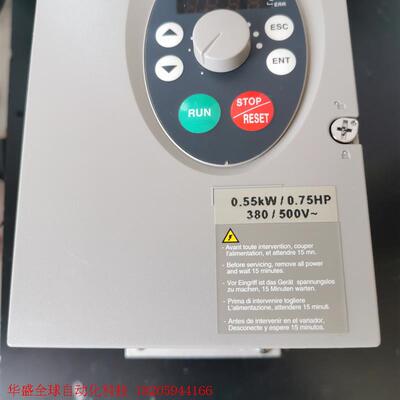 施耐德变频器ATV31H055N4 A,全新库存没上机,无包