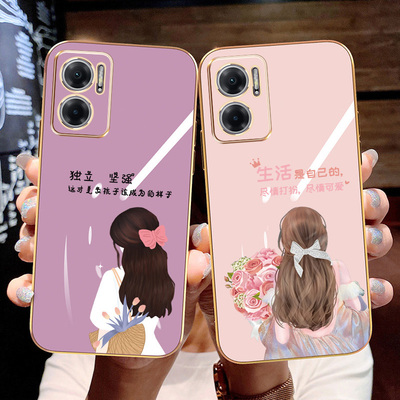 适用红米Note11手机壳米note11pro电镀21091116AC硅胶21091116C软note11E防摔全包女note11Epro网红尽情打扮