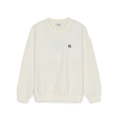 MLB男女装情侣运动服潮流时尚休闲圆领卫衣套头衫3AMTB0451-50CRS