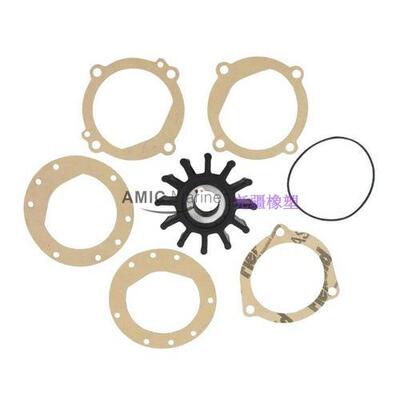 适用Sherwood Pump Impeller 09959K 狮龙船用海水泵橡胶叶轮