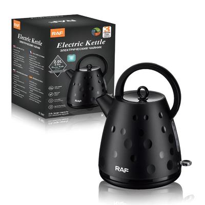 RAF欧规跨境不锈钢2.0L电热水壶自动大容量多功能水壶过热R.7807