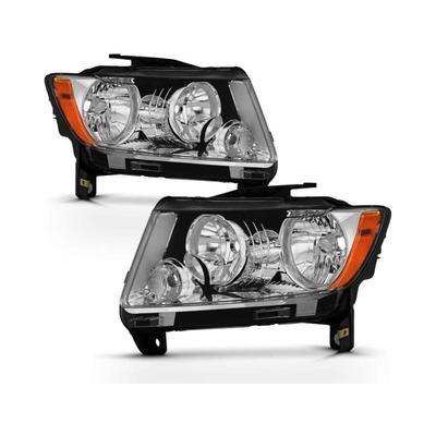 适用于2011-2013款吉普Jeep grand cherokee 大灯 前照灯