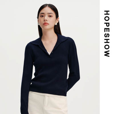 HOPESHOW红袖毛衫89126470125