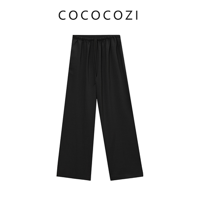 COCOCOZI春夏西装通勤精致风女士休闲裤251CO010K