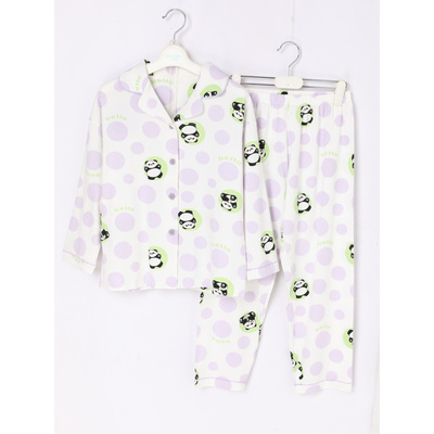 jiusuiban久岁伴女童舒适休闲家居服套装JCSG510013