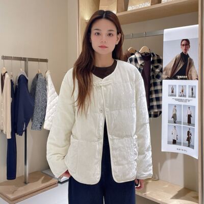 JSister女士简约宽松羽绒服S434208238