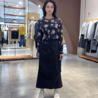 迪赛尼斯女士简约时尚半裙D24321C7695