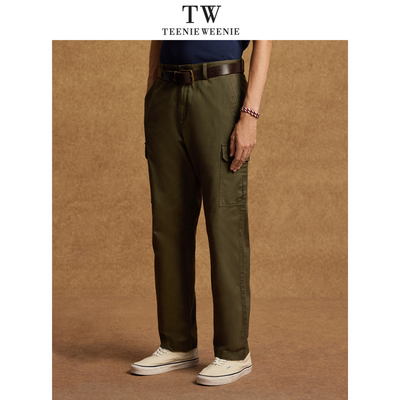 TeenieWeenie2024秋微宽松工装休闲裤TNTC244902D