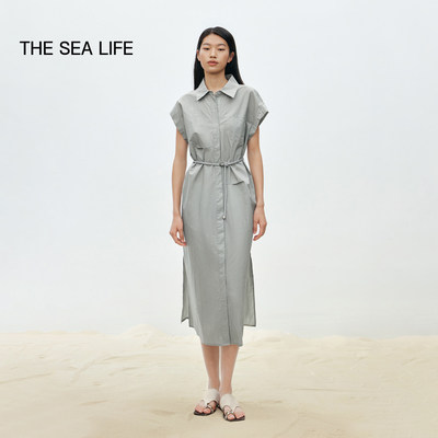 THESEALIFE欧海一生 衬衫裙女 连衣裙25123