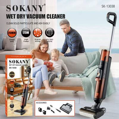 跨境SOKANY13038吸尘器干湿两用无线吸尘器除尘器VACUUM CLEANER