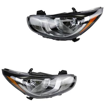 适用于现代12-14款Accent美规大灯 雅绅特原车卤素半总成款前照灯