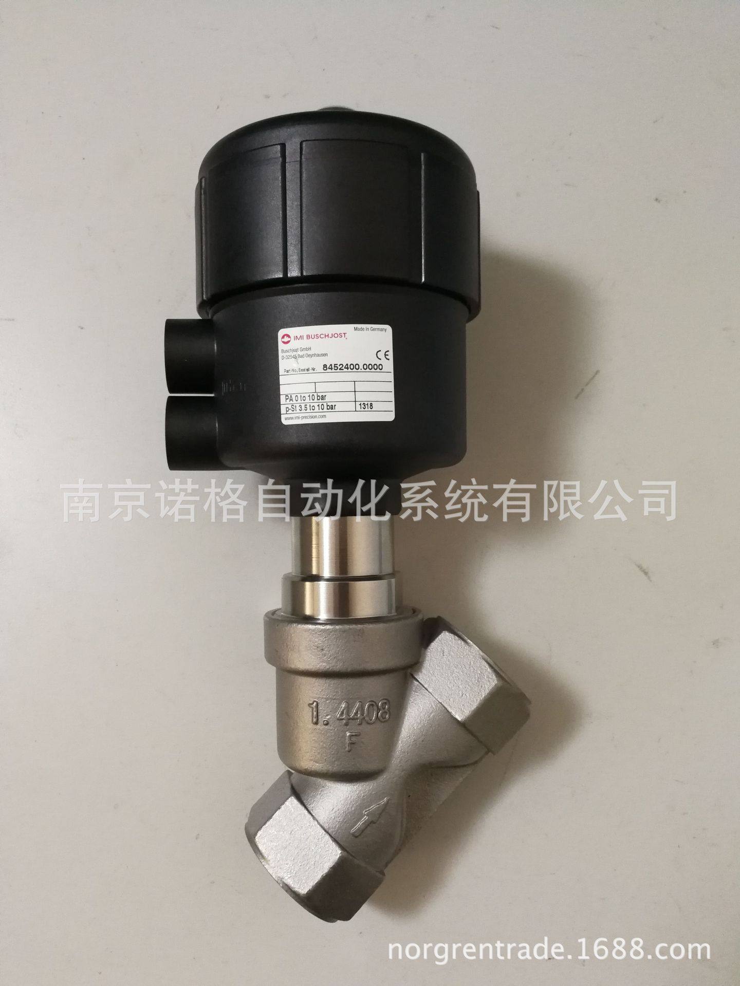 IMI 德国宝硕角座阀 8452400原装正品一级