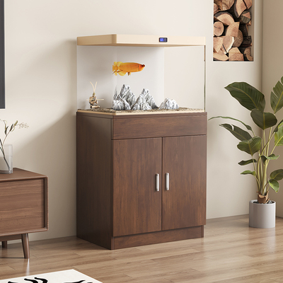 鱼缸专用柜底柜家用隔断架子底座柜子定制落地底座承重客厅放置柜