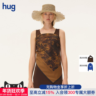 INTOTHEEAST茛苕油彩大小方巾