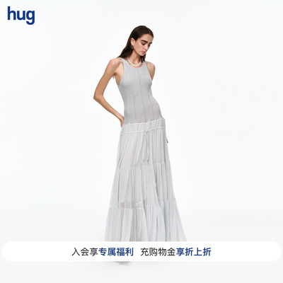 AETNAPROJECT针织拼接连身裙