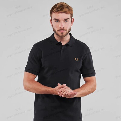 FREDPERY正品麦穗POLO衫男刺绣