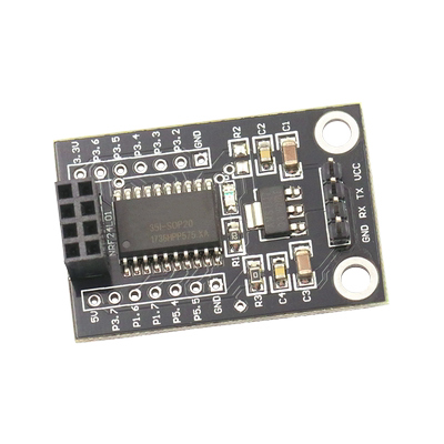 TELESKY STC15F204 + NRF24L01接口 无线驱动板模块 无线开发板