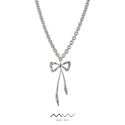 原创设计小众蝴蝶结夸张