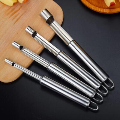 4pcs Fruit Corer Red Dates Apple Pear Seed Core Remover 去核