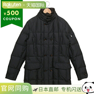 日本直邮MOORER 羽绒服大衣 Morris 双排扣 灰色 男士 MOORER MOR