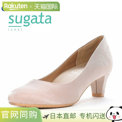 日本直邮Moon Star 月星 sugata MS SGT311 女士浅口高跟鞋 珍珠