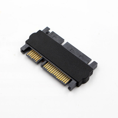 SATA 22Pin公对公转接头 7+15P SATA硬盘对接头 SATA公对公转接线