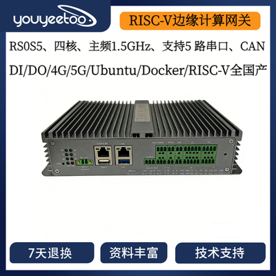 赛昉RS0S5工业级RISC-V边缘计算网关 光伏储能物联网远程通信主板
