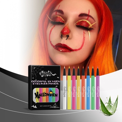 Eelhope8色万圣节霓虹液体眼线