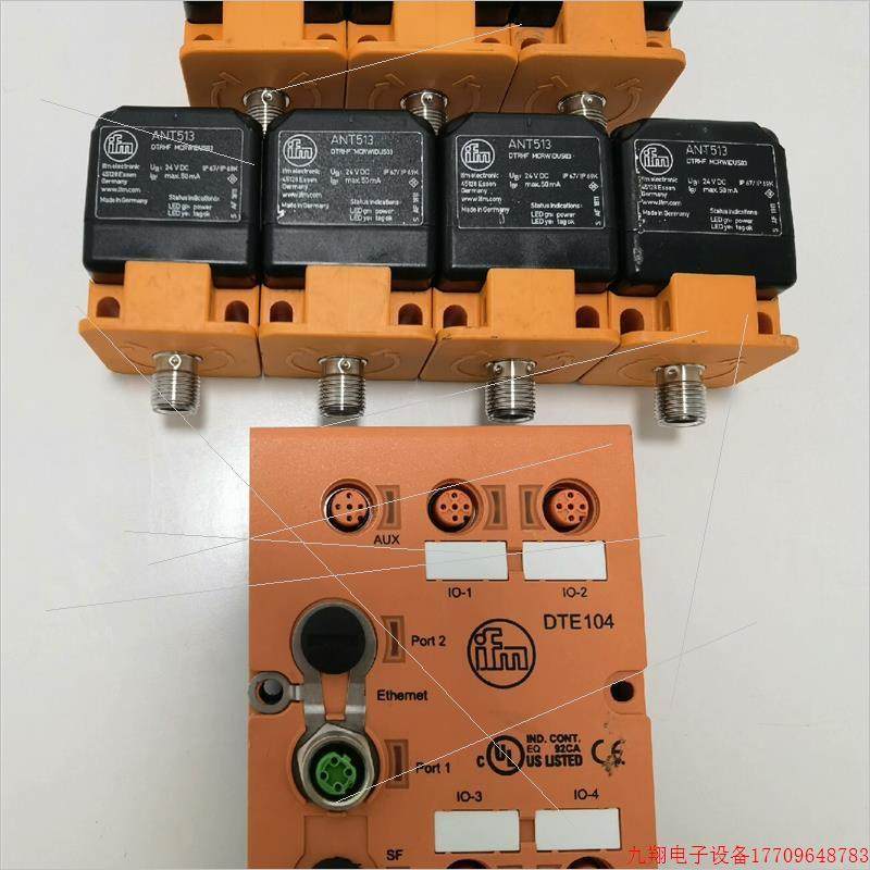 拍前询价:易福门IFM DTE 104估算单元和ANT513读写头,_虎窝淘