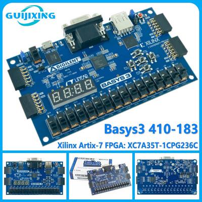Basys3开发板 Xilinx Artix-7 FPGA评估套件 Digilent开发工具