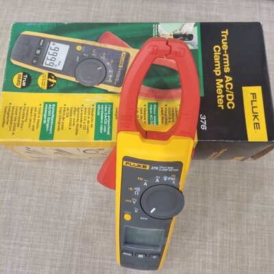 FLUKE福禄克F373 374 375 376FC高精度真有效值交直流数字钳形表