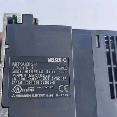 MITSUBISHI Q00JCPU IMAX 实物拍摄 成色新