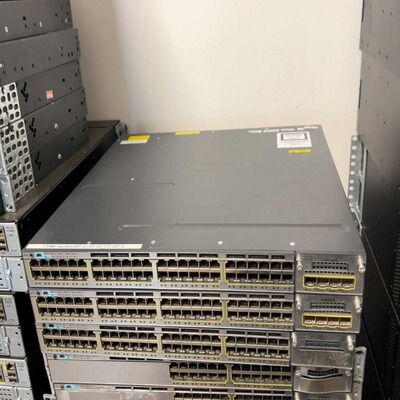 议价议价Cisco思科 WS-C3750X-48P-S 48口千兆适用
