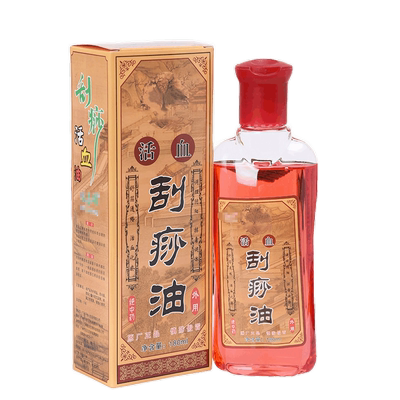 百爱神香薰刮痧油220ML 香薰刮痧润肤油 调理推拿经络按摩刮痧油