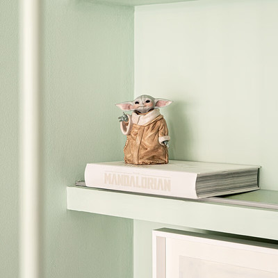 LLADRO雅致 星球大战合作款-格罗古雕塑高级陶瓷桌面摆件装饰品