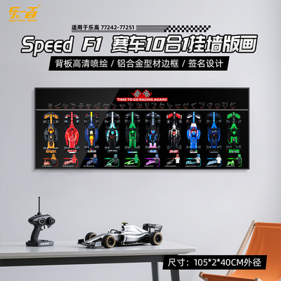 适用speed赛车10车收纳挂墙背板