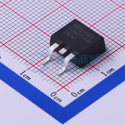场效应管(MOSFET) FDB050AN06A0 D2PAK onsemi(安森美) 原装正品