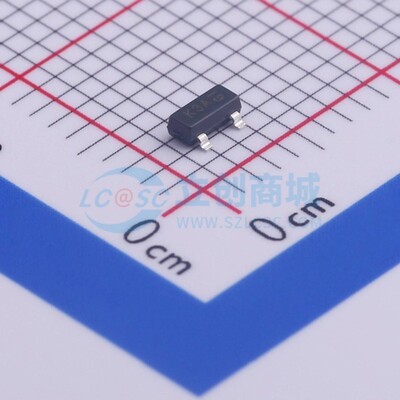 三极管(BJT) BC857A-7-F SOT-23 DIODES(美台) 电子元件原装正品