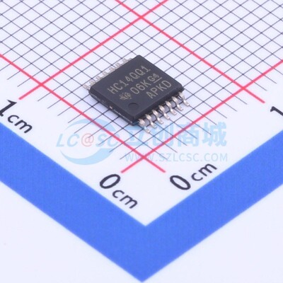反相器 SN74HC14QPWRQ1 TSSOP-14 TI/德州 电子元件配单原装正品