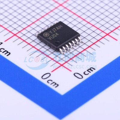 反相器 74VHCU04MTCX TSSOP-14 onsemi(安森美) 电子元件原装正品