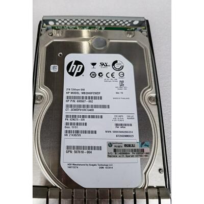 HP/惠普 BV898A EVA 2T 7.2K FC 3.5 存储硬盘 637981-001
