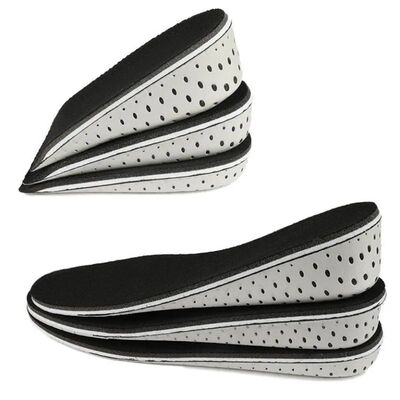 Height Increase Insole 1 Pair Hard Breathable Memory Foam He