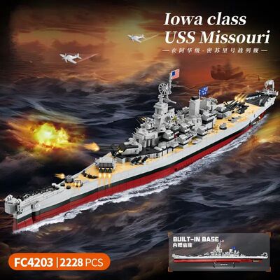 FC4230 Military Battleship Series Missouri Battleship Crusie