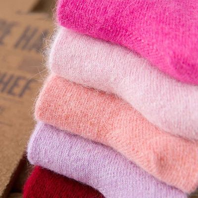 Angola Rabbit&Merino Wool Socks Women Brand Thick Winter Soc