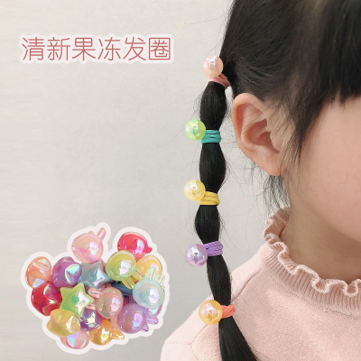 清新幻彩珠子女孩韩国儿童头饰